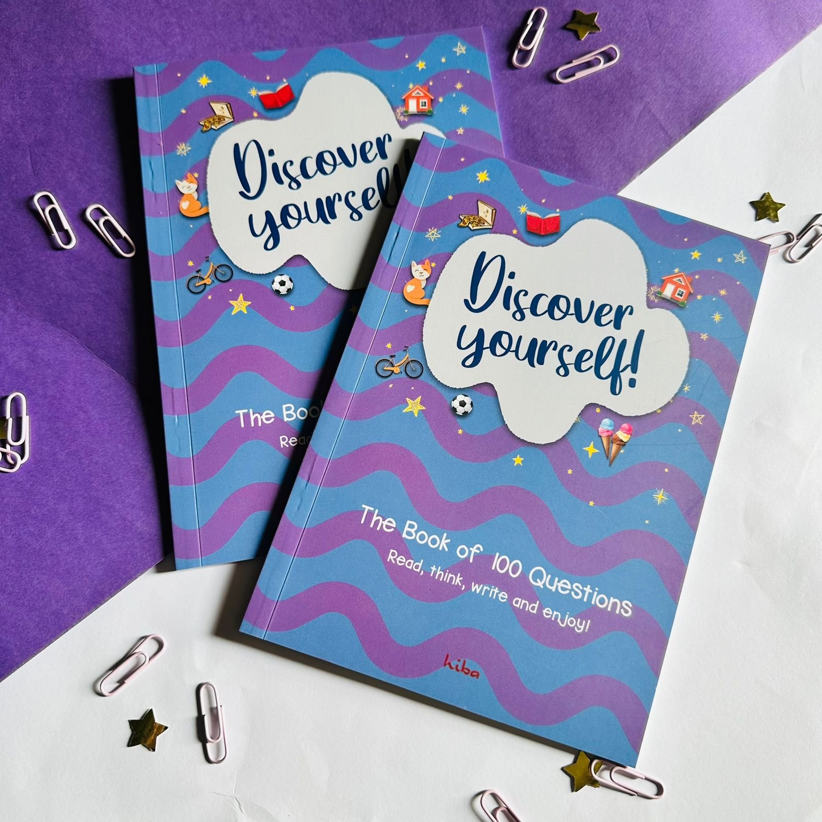 Discover Yourself – The Book of 100 Questions (Sibling Pack of 2 Same ...